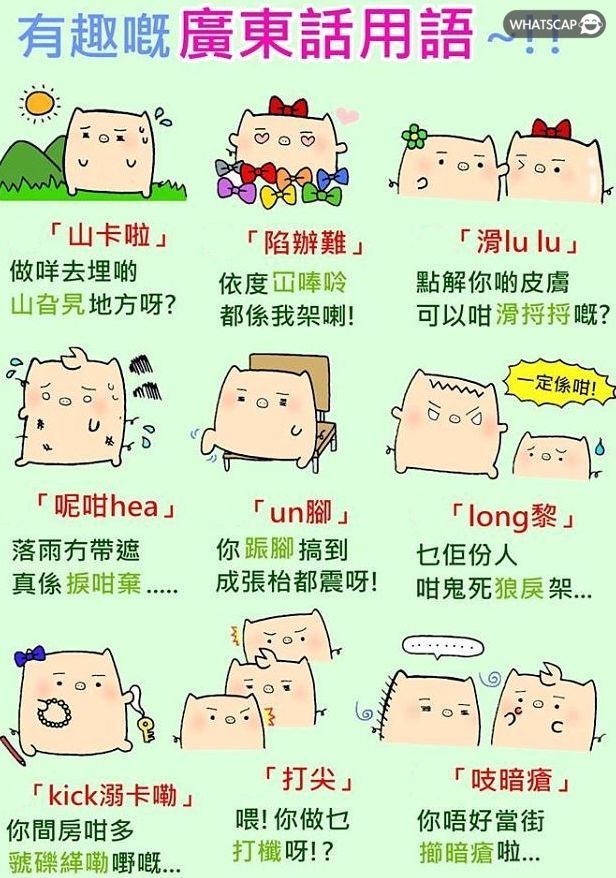 有趣的廣東話 | Whatscap