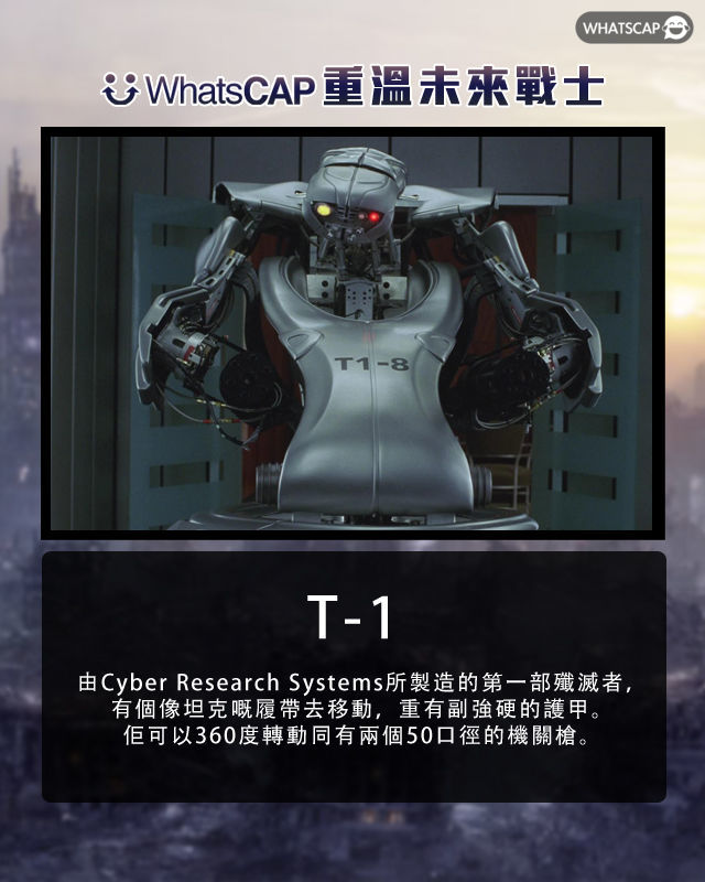 重溫未來戰士 | Whatscap